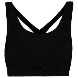 Puma Studio Lace Riemchen BH BH Impact Black Womens Training Crop Top 656685 01