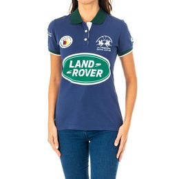 La Martina Kurzarm-Poloshirt mit Reverskragen f&uuml;r Damen 2WP163