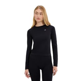 Ellesse - "D&acute;Irene" T-Shirt f&uuml;r Damen, Lang&auml;rmlig (Schwarz)