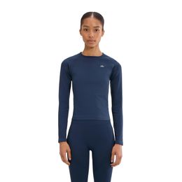 Ellesse - "D&acute;Irene" T-Shirt f&uuml;r Damen, Lang&auml;rmlig (Marine)
