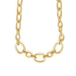 Luxenter Halskette mit 18-kar&auml;tiger Gelbgold-Veredelung &ndash; Danli