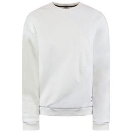 Puma Evo Halfmoon Damen Wei&szlig;er Pullover
