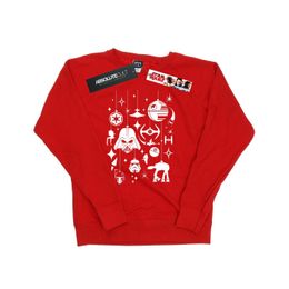 Star Wars - Sweatshirt f&uuml;r Damen (Rot)
