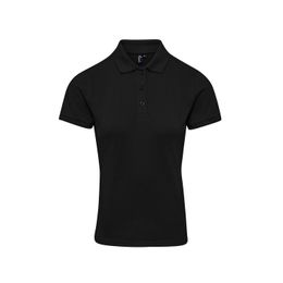 Premier - Poloshirt f&uuml;r Damen (Schwarz)