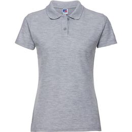Russel Athletic Russell - "Classic" Poloshirt f&uuml;r Damen (Hellgrau)