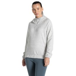 Craghoppers - "Esk" Fleece-Oberteil mit halbem Rei&szlig;verschluss f&uuml;r Damen (Dunkelgrau)