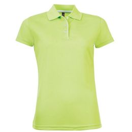 SOLS Womens/Ladies Performer Kurzarm-Pique-Poloshirt (Apfelgr&uuml;n)