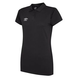 Umbro Womens/Ladies Club Essential Polo Shirt (Schwarz/Wei&szlig;)