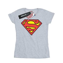 DC COMICS - T-Shirt f&uuml;r Damen (Grau meliert)