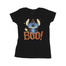 Disney - "Boo!" T-Shirt f&uuml;r Damen (Schwarz)
