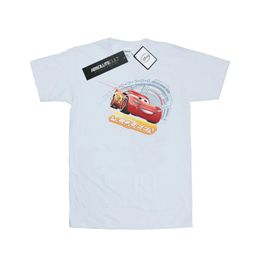 Disney - "Cars" T-Shirt f&uuml;r Damen (Wei&szlig;)