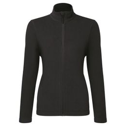 Premier Womens/Ladies Recyclight Full Zip Fleece Jacket (Schwarz)