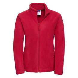 Russel Athletic Russell - Fleecejacke f&uuml;r Damen - F&uuml;r Au&szlig;en (Rot)