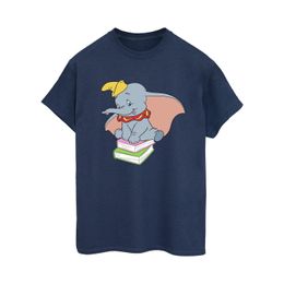 Disney - "Sitting On" T-Shirt f&uuml;r Damen (Marineblau)