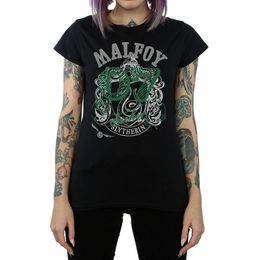 Harry Potter - "Malfoy" T-Shirt f&uuml;r Damen (Schwarz)