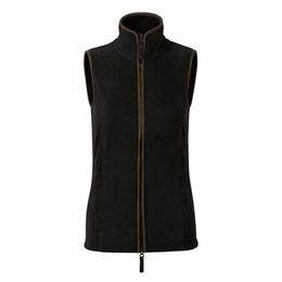Premier - "Artisan" Weste f&uuml;r Damen (Schwarz/Braun)