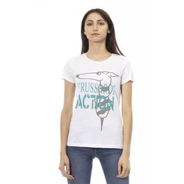 Legere Kurzarm-T-Shirt mit Greyhound-Grafik