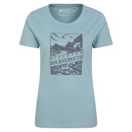 Mountain Warehouse - "Discover Bournemoth" T-Shirt f&uuml;r Damen (Blau)
