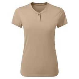 Premier - "Comis" T-Shirt f&uuml;r Damen (Khaki)