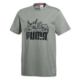 Puma X Staple Tee Crew Nacken Kurzschl&auml;fe Kalkstein Womens T-Shirt 577484 85