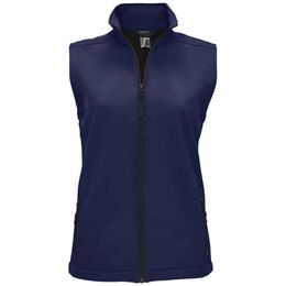 SOLS Womens/Ladies Race Softshell Gilet (French Navy)