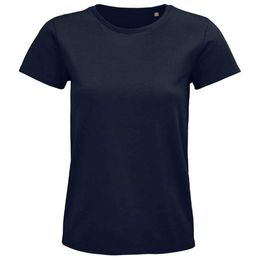 SOLS - "Pioneer" T-Shirt Baumwolle aus biologischem Anbau f&uuml;r Damen (Dunkelblau)
