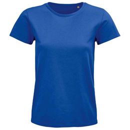SOLS - "Pioneer" T-Shirt Baumwolle aus biologischem Anbau f&uuml;r Damen (K&ouml;nigsblau)
