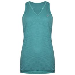 asics Fuzex Womens Teal Tank Top