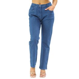 MYT Damen-Jeans mit seitlichem elastischem Bund in Blau