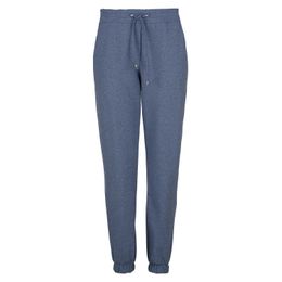 Volle L&auml;nge Indigo M&eacute;lange Sweatpants
