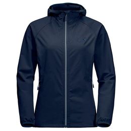 Jack Wolfskin New Softshell Womens Navy Jacke