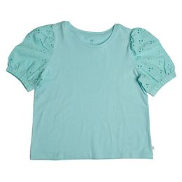 GAP M&auml;dchen-T-Shirt mit bestickten Puff&auml;rmeln 601395