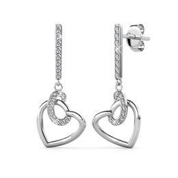 Allure Ohrringe - Silber und Kristall