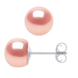 DIADEMA - Ohrringe - Silber und echte S&uuml;&szlig;wasserperlen - Rosa