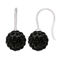 DIADEMA - Ohrringe Black Night - Kristall Schwarz - Kollektion Crystal Pearl