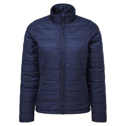 Premier Womens/Ladies Recyclight Leichte gepolsterte Jacke (Navy)