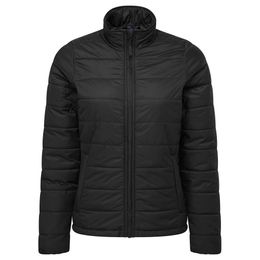 Premier Womens/Ladies Recyclight Leichte gepolsterte Jacke (Schwarz)