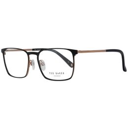 Ted Baker Rectangular Unisex Schwarz und Kupfer TB4270 Patton