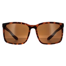 Dragon Square Mens Matte Tortoise Bronze Sonnenbrille
