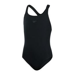 Speedo - "Medalist" Badeanzug f&uuml;r M&auml;dchen (Schwarz/Wei&szlig;)