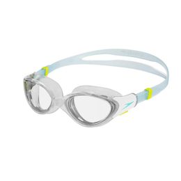 Speedo - "Biofuse 2.0" Schwimmbrille f&uuml;r Damen (Transparent/Blau)