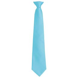 Premier - "Colours Fashion" Krawatte Zum Anklemmen f&uuml;r Herren/Damen Unisex (T&uuml;rkis)