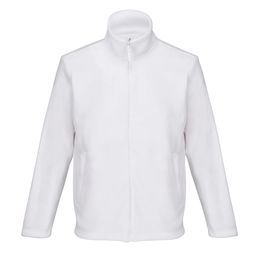SOLS - "Nitro" Jacke f&uuml;r Herren/Damen Unisex, Micro-Vlies (Wei&szlig;)