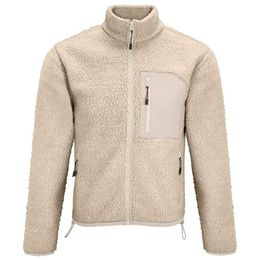 SOLS Unisex Erwachsene Fury Sherpa Fleece Jacke (Shear Beige/Beige)