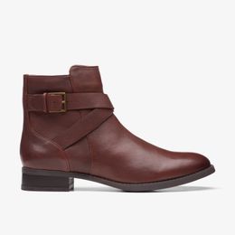 Clarks Hamble Buckle britische Tan Lederstiefel