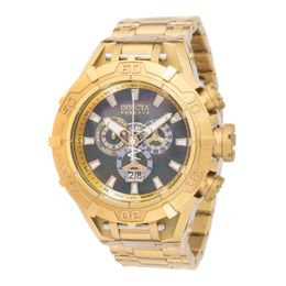 Invicta Reserve 49348 Herrenarmbanduhr - Quartz Uhrwerk - Edelstahl mit Perlmuttzifferblatt - 54,0 mm