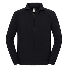 Fruit of the Loom Unisex Erwachsene Iconic Premium Sweat Jacke (Schwarz)