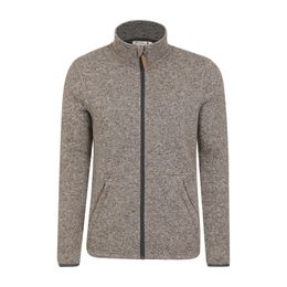 Mountain Warehouse Herren Idris III Full Zip Fleece Jacke (Beige)