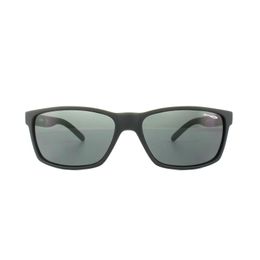 Arnette Lunettes De Soleil Slickster 4185 447/87 Gris En Caoutchouc Noir