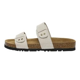 EVER AU Damen Leder Sandalen - Scarlet